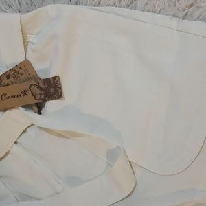 chances r | Shorts | Nwt White Shorts | Poshmark